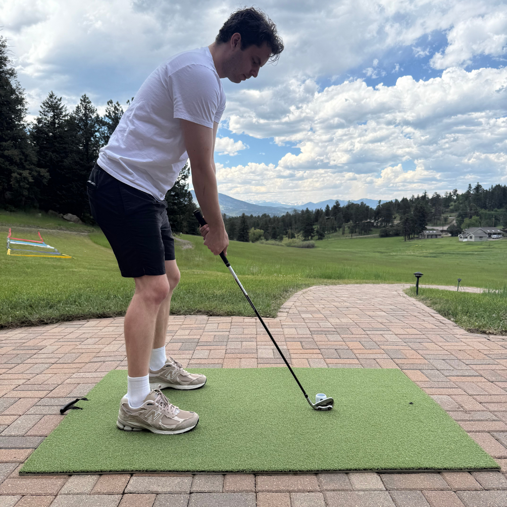 Premium Turf Golf Hitting Mat for Indoor & Outdoor Use | BirdieBall