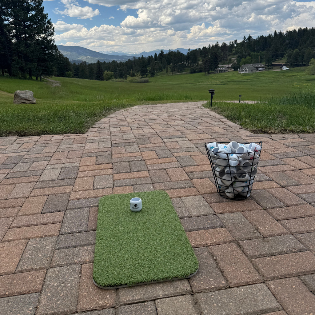 Premium Turf Golf Hitting Mat for Indoor & Outdoor Use | BirdieBall