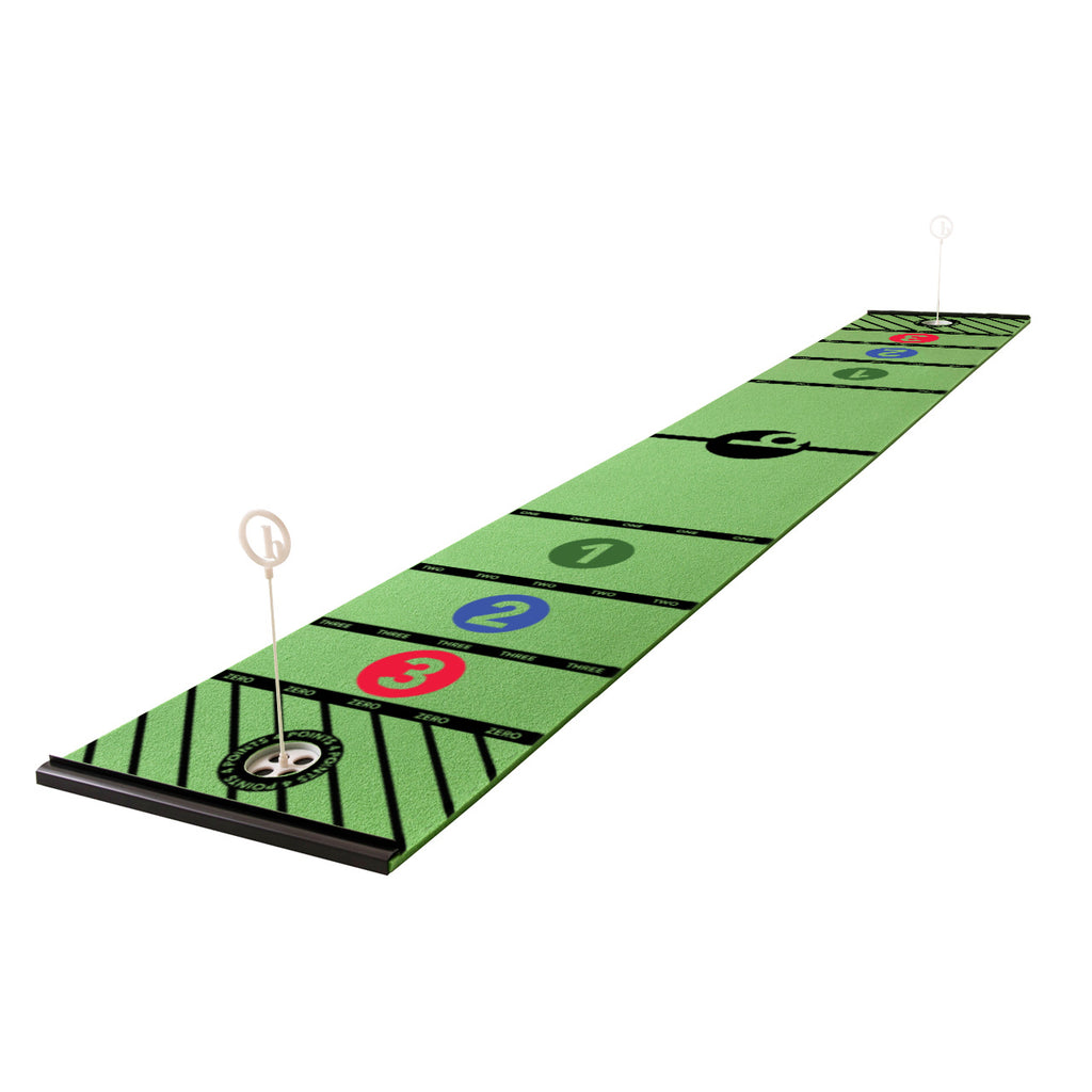 Golf Shuffleboard Game - Shuffleputt with Drain Feature | BirdieBall